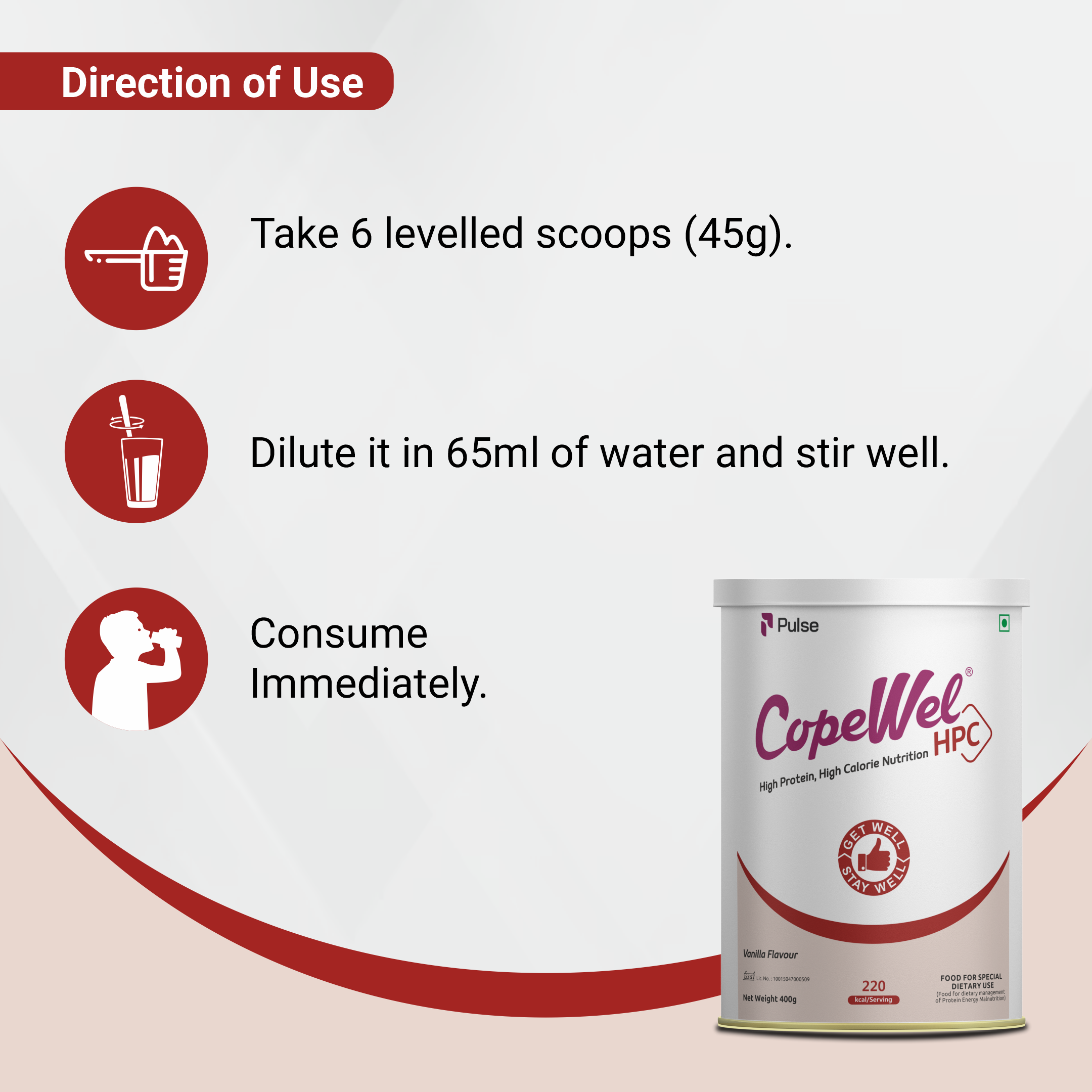 Copewel HPC High-Calorie Protein Nutrition Powder – Pulse Nutriscience